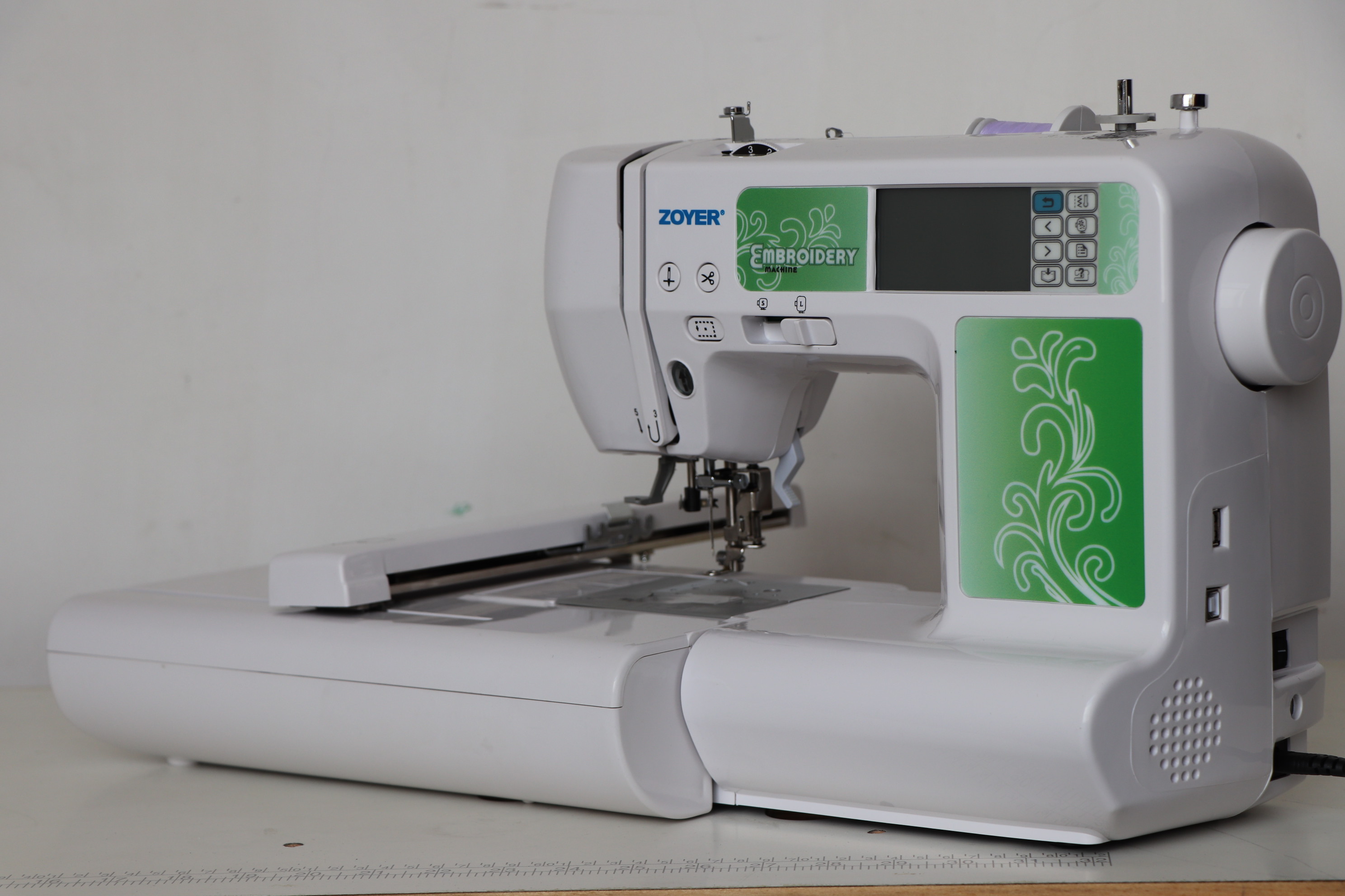 ZY-1950 Domestic embroidery sewing machine（Embroidery function only ...